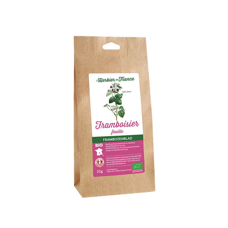 Herbier De France Tisane Framboisier feuille 25g