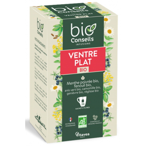 Bio Conseils Infusion Ventre plat bio 20 sachets